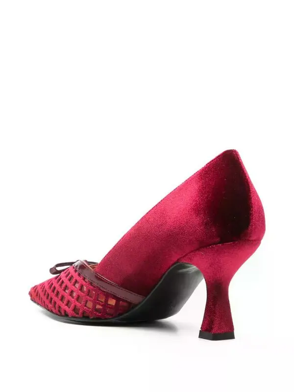 ISABEL FERRANTI 75mm Bow-detail Pumps