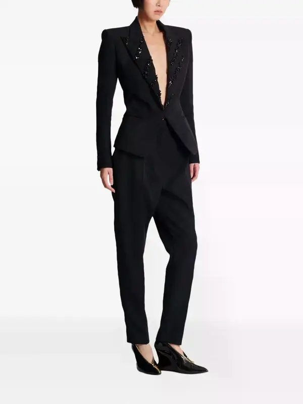 Balmain Crystal-embellished Blazer