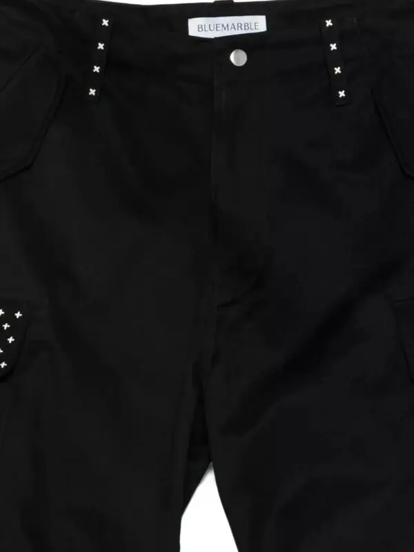 BLUEMARBLE Embroidered Cargo Trousers