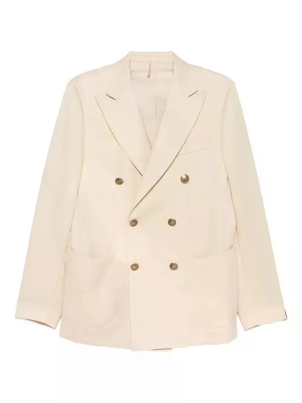 SANTANIELLO Double-breasted Jacket With Pockets