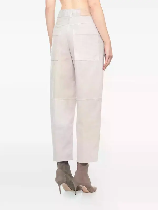 PANICALE Tapered Cotton Trousers