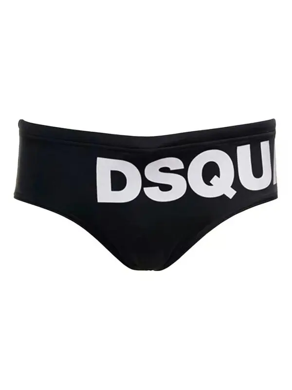 Dsquared2 Logo-print Swimming Trunks - Black