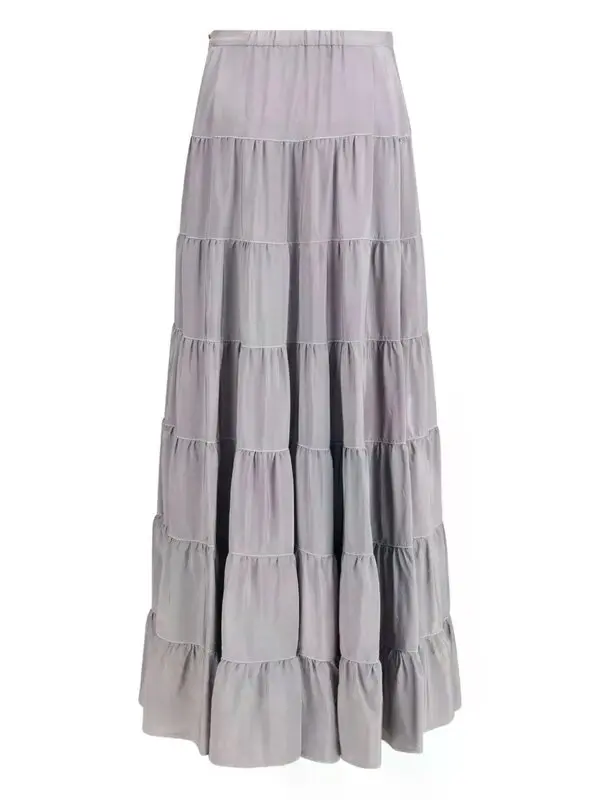 FORTE_FORTE Tiered Maxi Skirt