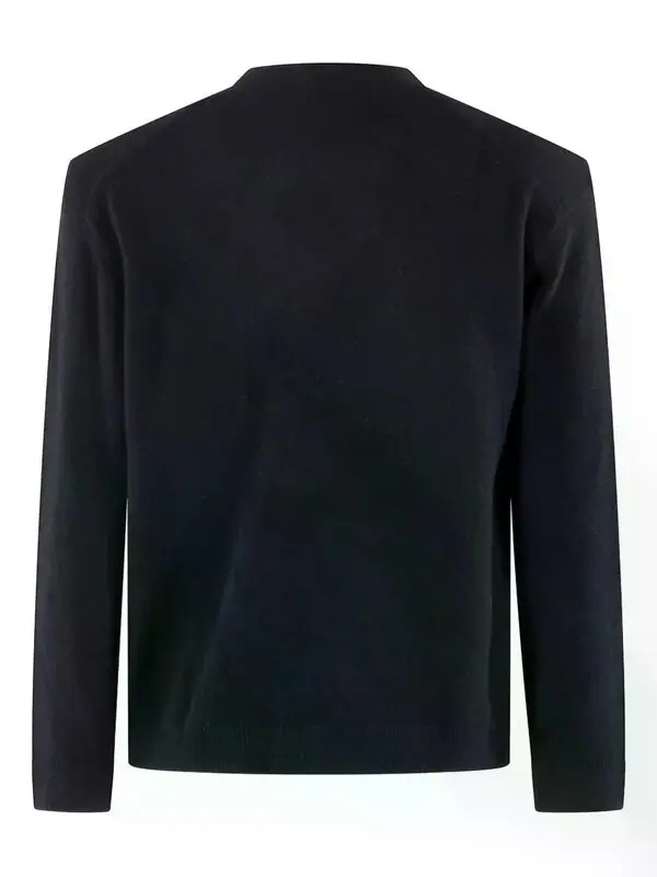 Maison Kitsuné Fox-head Sweater - Black