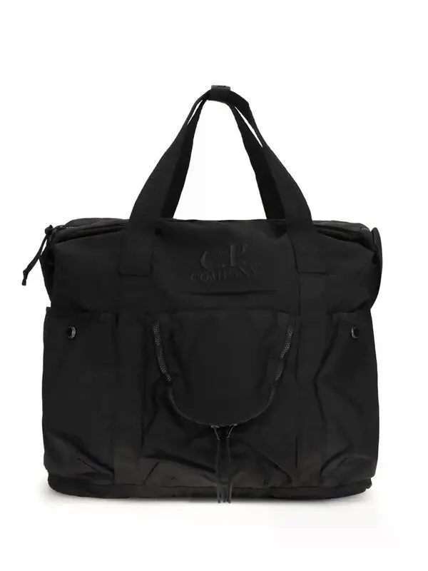 C.P. COMPANY Logo-detailed Tote Bag - Black