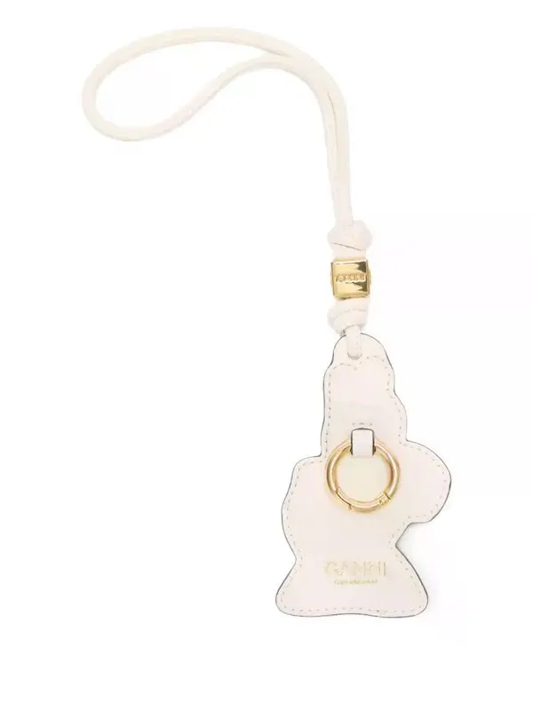 GANNI X Disney Leather Charm Keyring