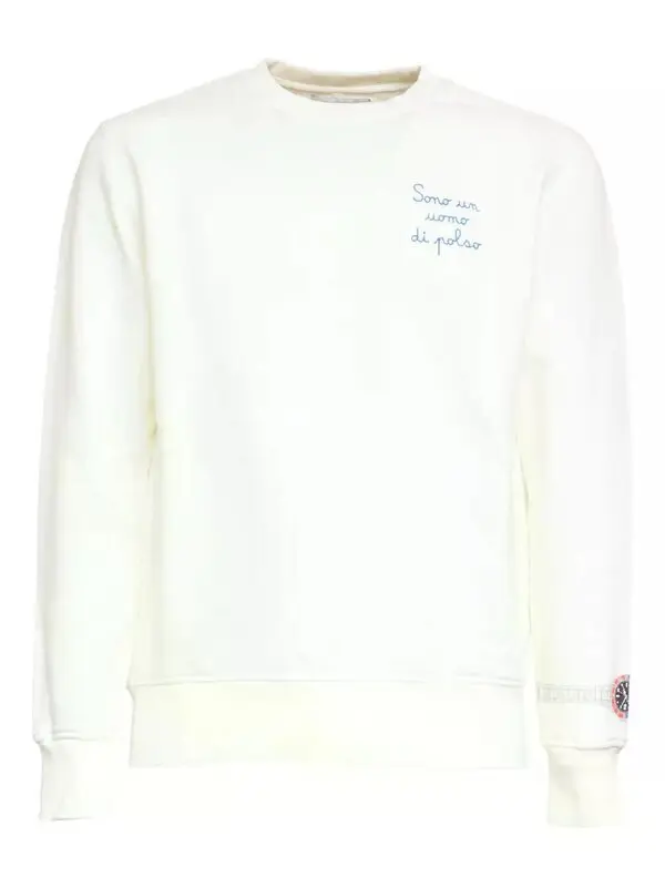 MC2 SAINT BARTH Cotton Soho Sweatshirt - White