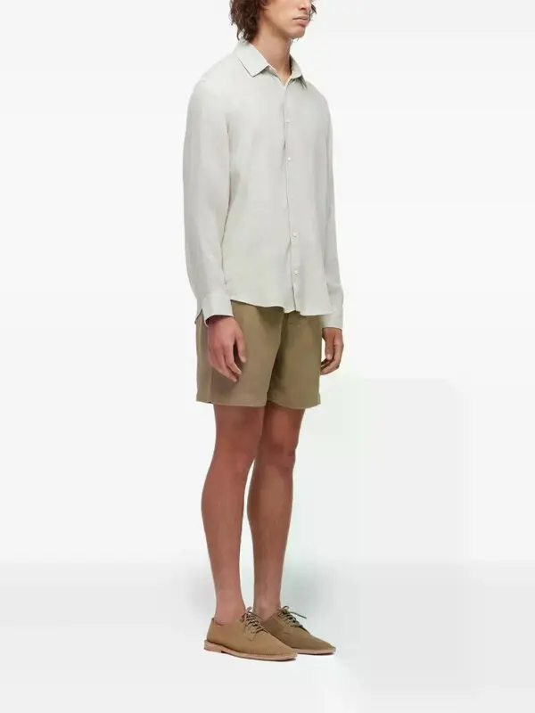 OSKLEN Tailored Linen Shorts