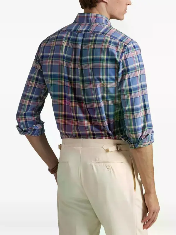 Polo Ralph Lauren Long-sleeve Plaid Shirt - Blue