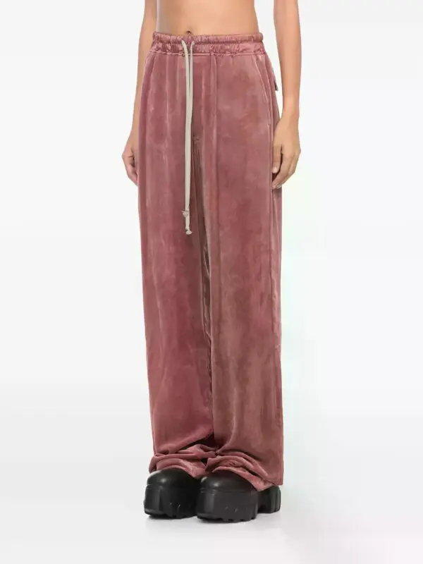 Rick Owens Drawstring Velvet Trousers