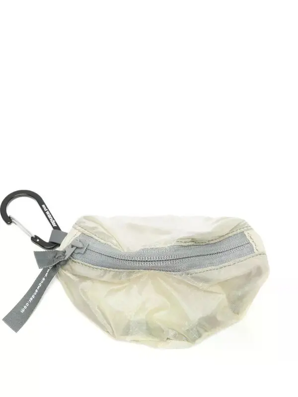 AND WANDER Sil Zip Mini Pouch - Neutrals