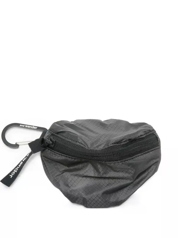 AND WANDER Sil Mini Pouch - Grey