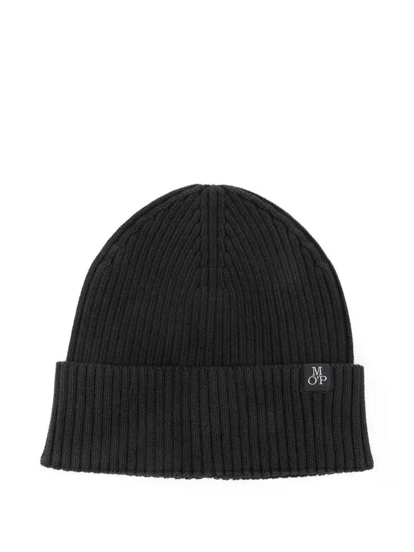 Marc O'polo Ribbed Beanie Hat - Grey