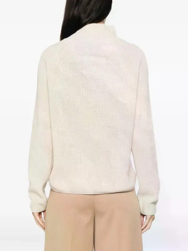 Marc O'polo Funnel-neck Sweater - Neutrals
