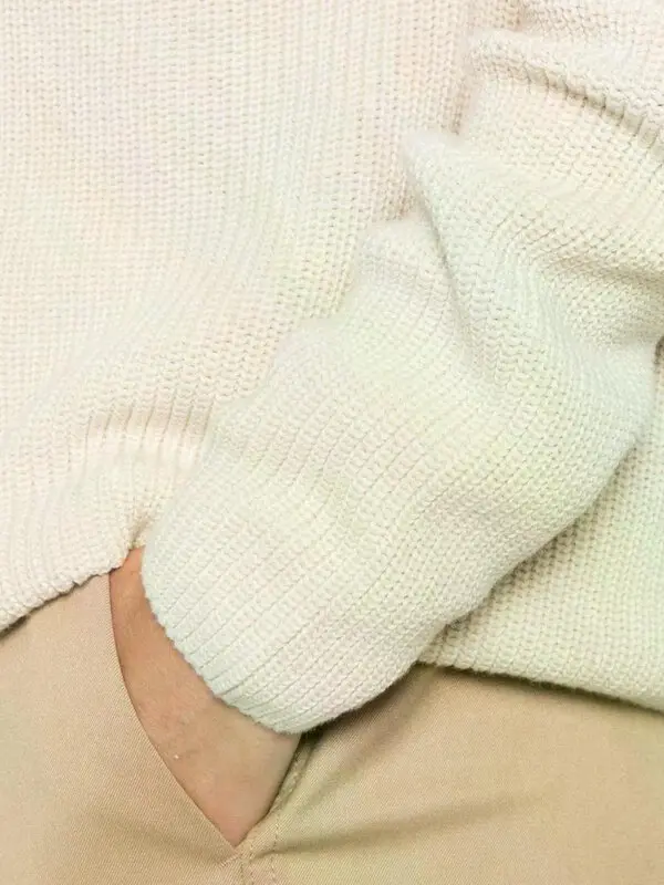 Marc O'polo Funnel-neck Sweater - Neutrals