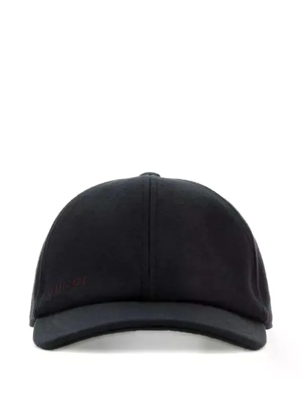 Gucci Logo Baseball Cap - Black