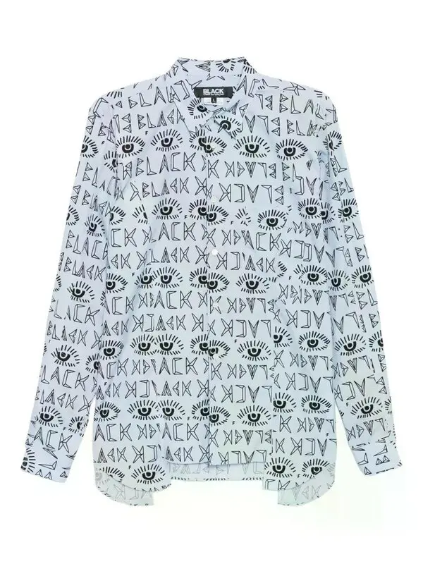 Comme Des Garçons Cut Collar Shirt