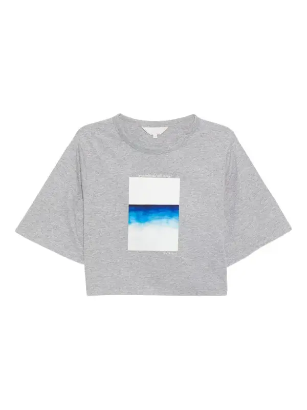 TO B. BY AGNÈS B. Sea-print T-shirt