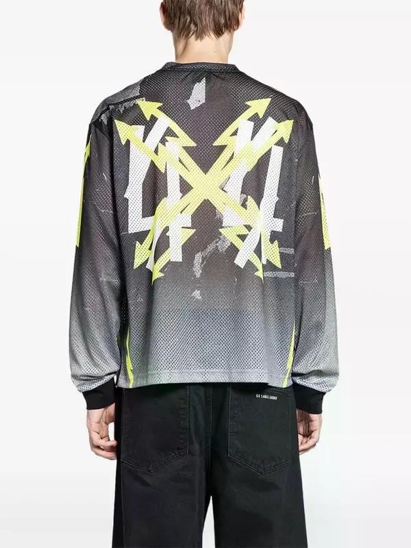 44 LABEL GROUP Voltage Long-sleeve T-shirt