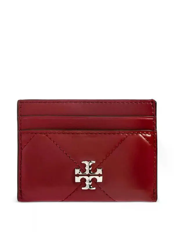 Tory Burch Quilted-design Card Holder - Red