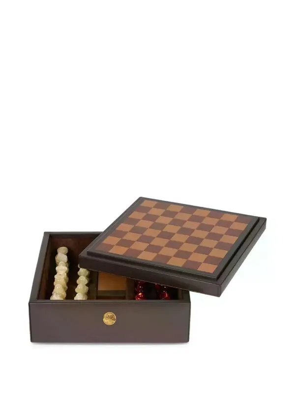 Etro Arnica Chess Box Set - Brown