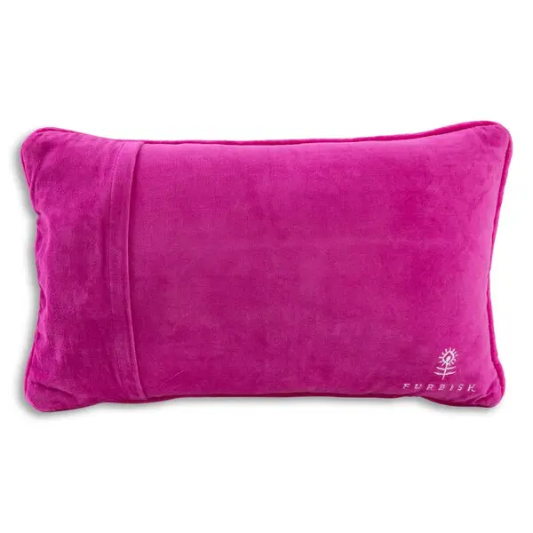 FURBISH Fancy Needlepoint Pillow