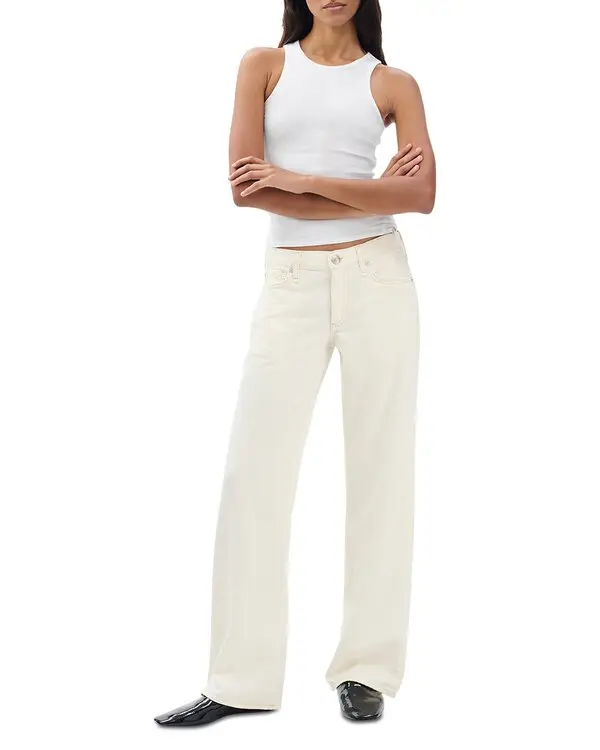 Rag & Bone The Saige High-rise Straight Jeans