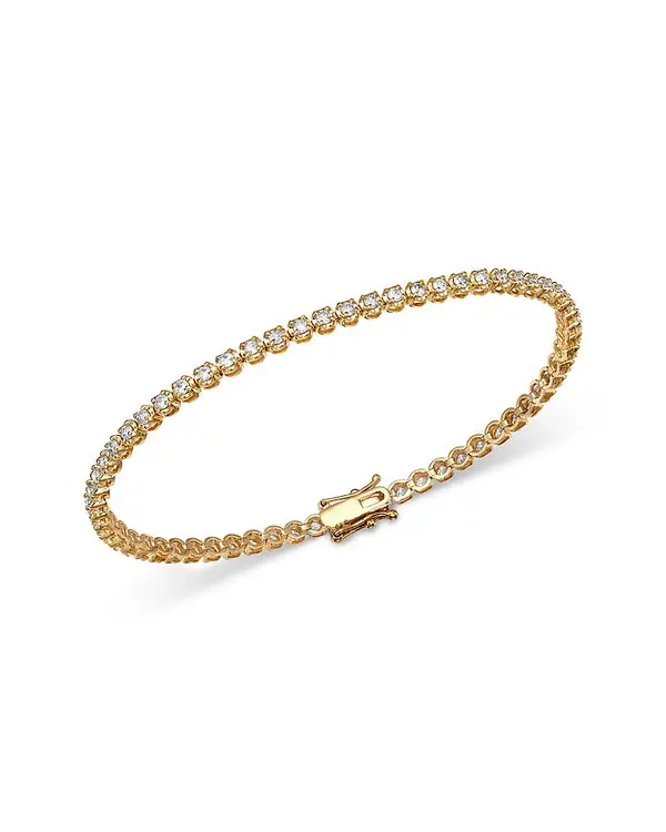 Bloomingdale'S Diamond Tennis Bracelet In 14k - Gold