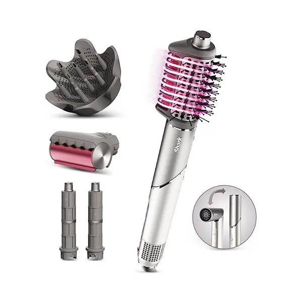 SHARK Flexfusion For Curly & Coily Hair - Gray