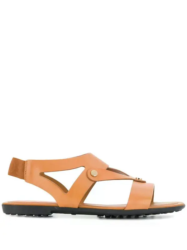 TOD'S Studded Flat Sandals
