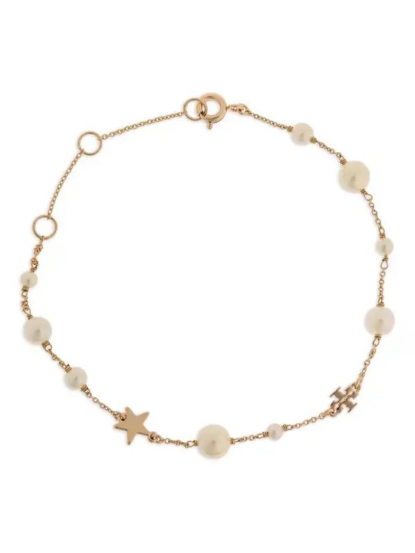 Tory Burch Star-charm Bracelet - Gold