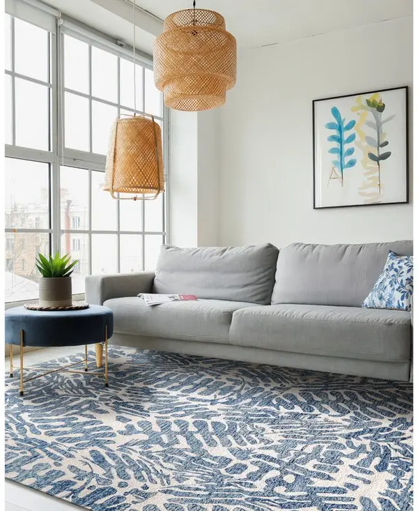 EXQUISITE RUGS Botanica 6813 Area Rug 2'x3