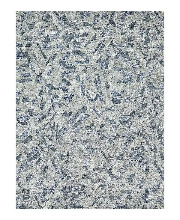 EXQUISITE RUGS Botanica 6808 Area Rug 4'x6 - Blue