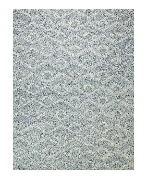 EXQUISITE RUGS Bargello 6815 Area Rug 4'x6 - Blue