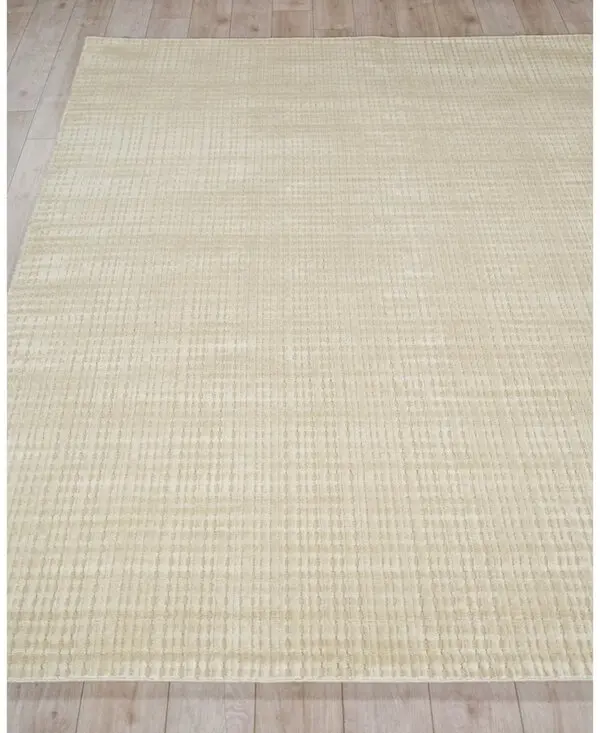 EXQUISITE RUGS Cabrini Modern 6733 Area Rug 4'x5 - Beige