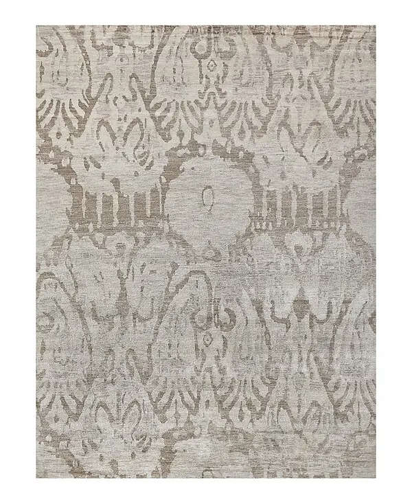 EXQUISITE RUGS Antique'd Silk 3631 Area Rug 8'x10 - Beige