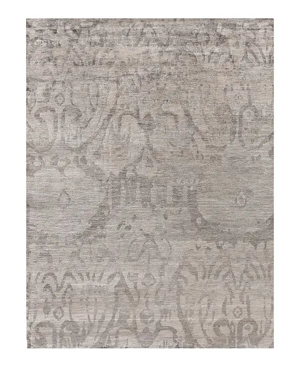 EXQUISITE RUGS Antique'd Silk 3708 Area Rug 8'x10 - Beige