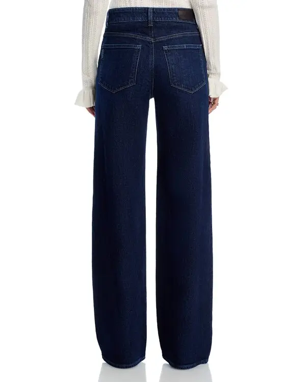 Paige Sasha High-rise Wide-leg Jeans - Dwell