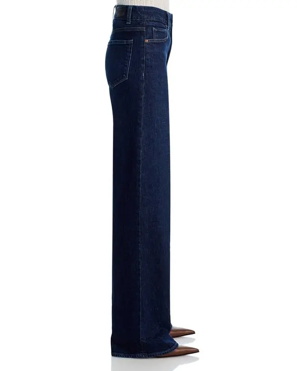Paige Sasha High-rise Wide-leg Jeans - Dwell