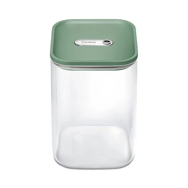 CARAWAY 4.3 Qt Glass Container - Sage