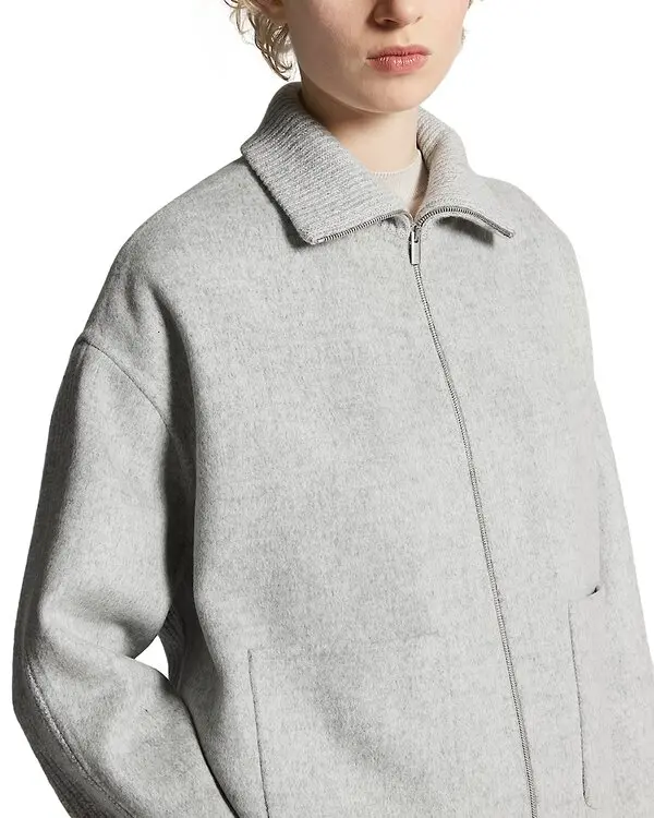Peserico Mock Neck Coat