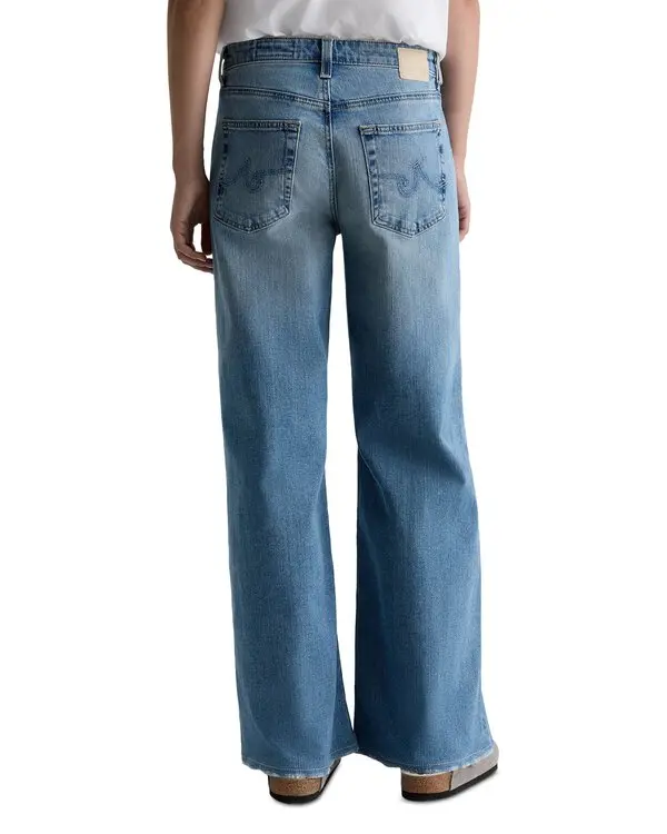 Ag Saige High-rise Wide-leg Jeans - Western Front