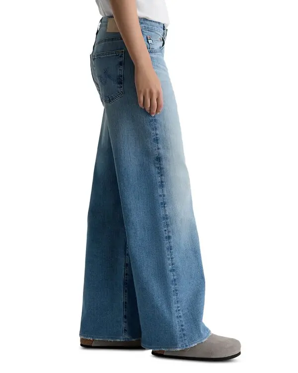 Ag Saige High-rise Wide-leg Jeans - Western Front