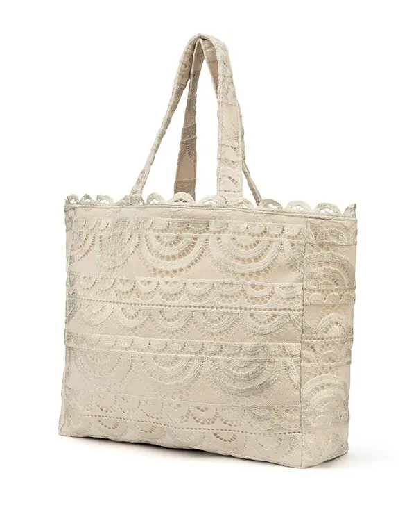 PQ SWIM Noah Lace Tote Bag