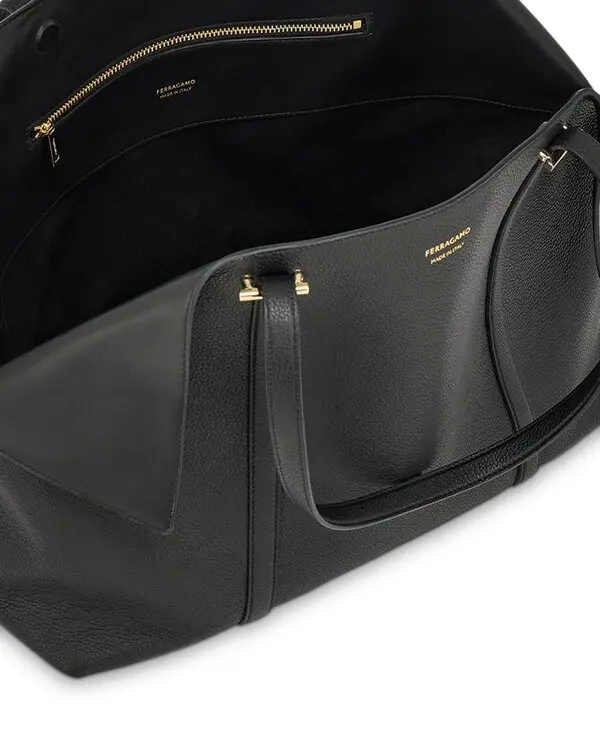 FERRAGAMO Large Leather Tote