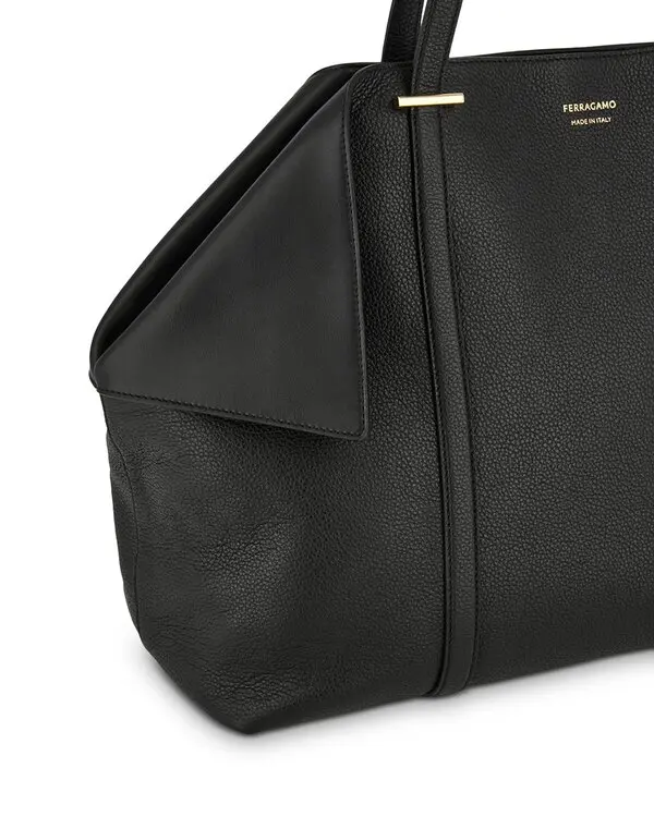 FERRAGAMO Large Leather Tote