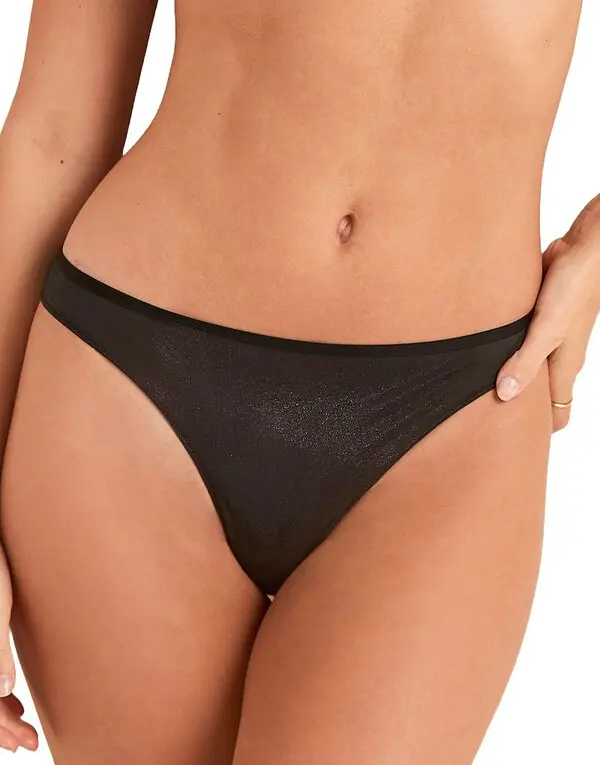 ADORE ME Gianina Thong Panty - Black