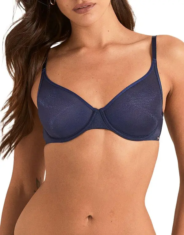 ADORE ME Hariette Unlined Full Coverage Bra - Dark Blue