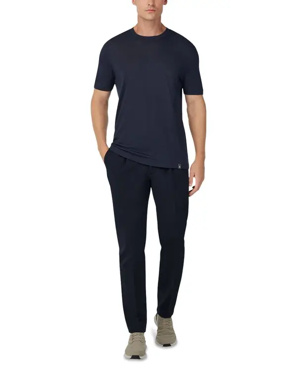 Boggi Milano Mixed Tee Exclusive - Navy Blue