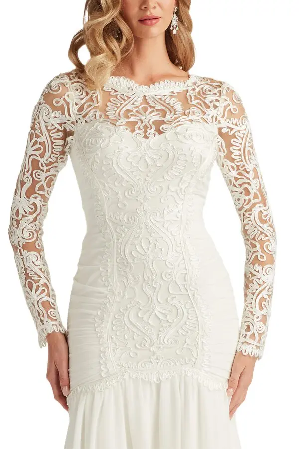 green emerald velvet dress White V-Neck 3D Floral Embroidered Skater Dress  Modsele